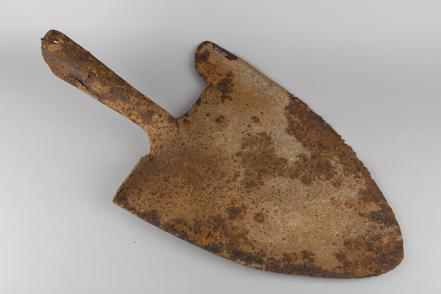 Iron spade head from a peat spade | National Trust for Scotland