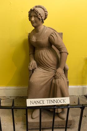 Sandstone sculpture of Nance Tinnock,… | National Trust for Scotland
